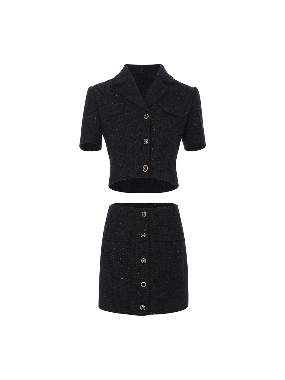 Onyx tweed set – SINCETHEN