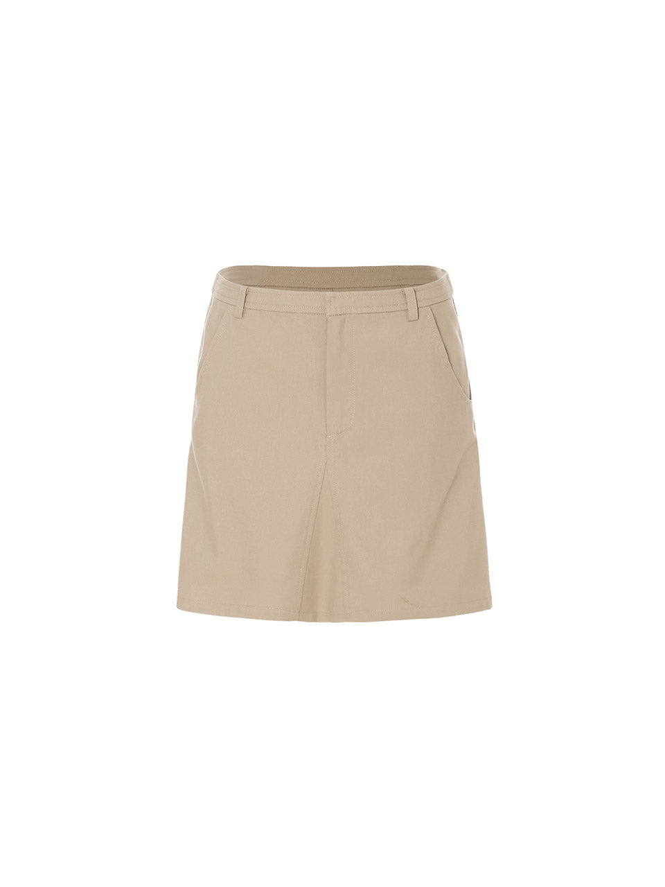 Beige Bomb Mini Skirt | Year-Round Styling Essential – SINCETHEN